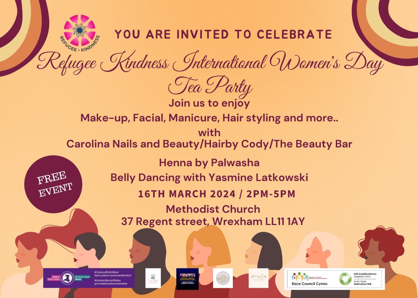 International Women's Day Tea Party - Refugee Kindness